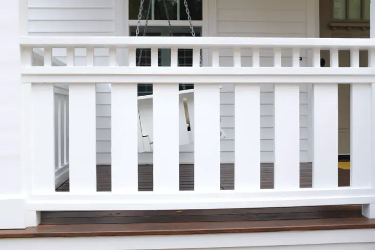 DIY Custom Porch Deck Rail Cottage Design | Simply Living NC
